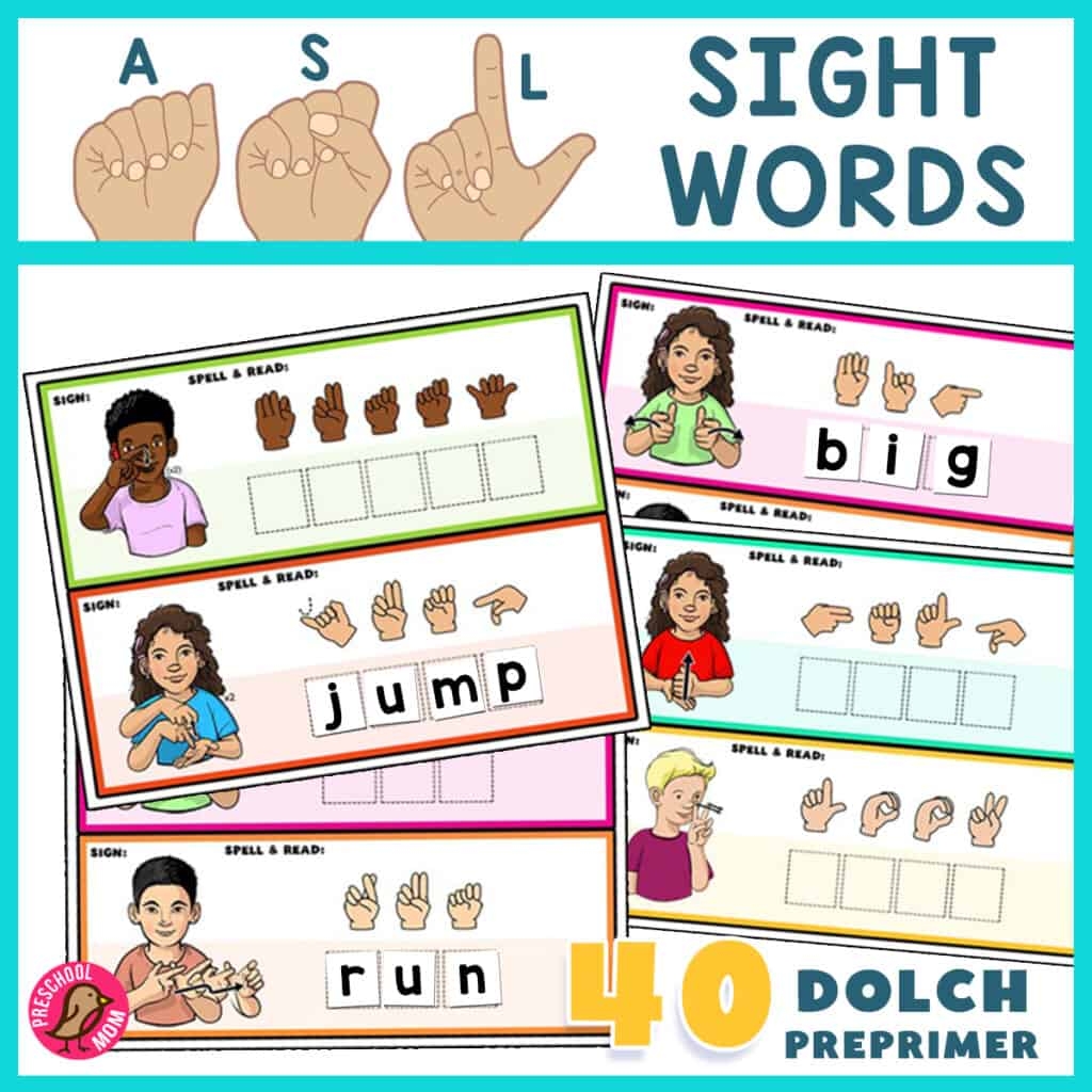 Free Printable Sign Language Words - Mom Printable