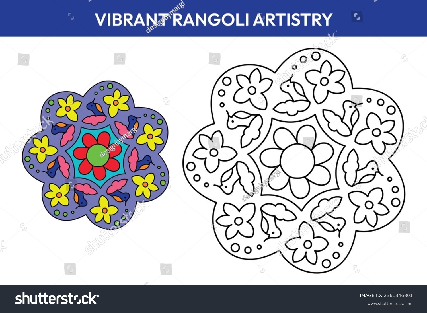Printable Rangoli Designs For Kids - Mom Printable